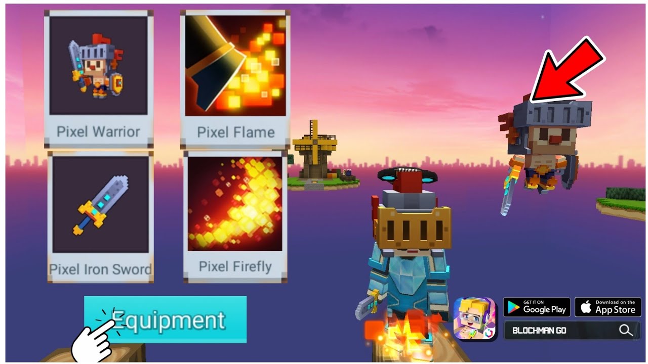 Using Full Pixel Effect In Bedwars 🥶🤩 (Blockman Go) - YouTube