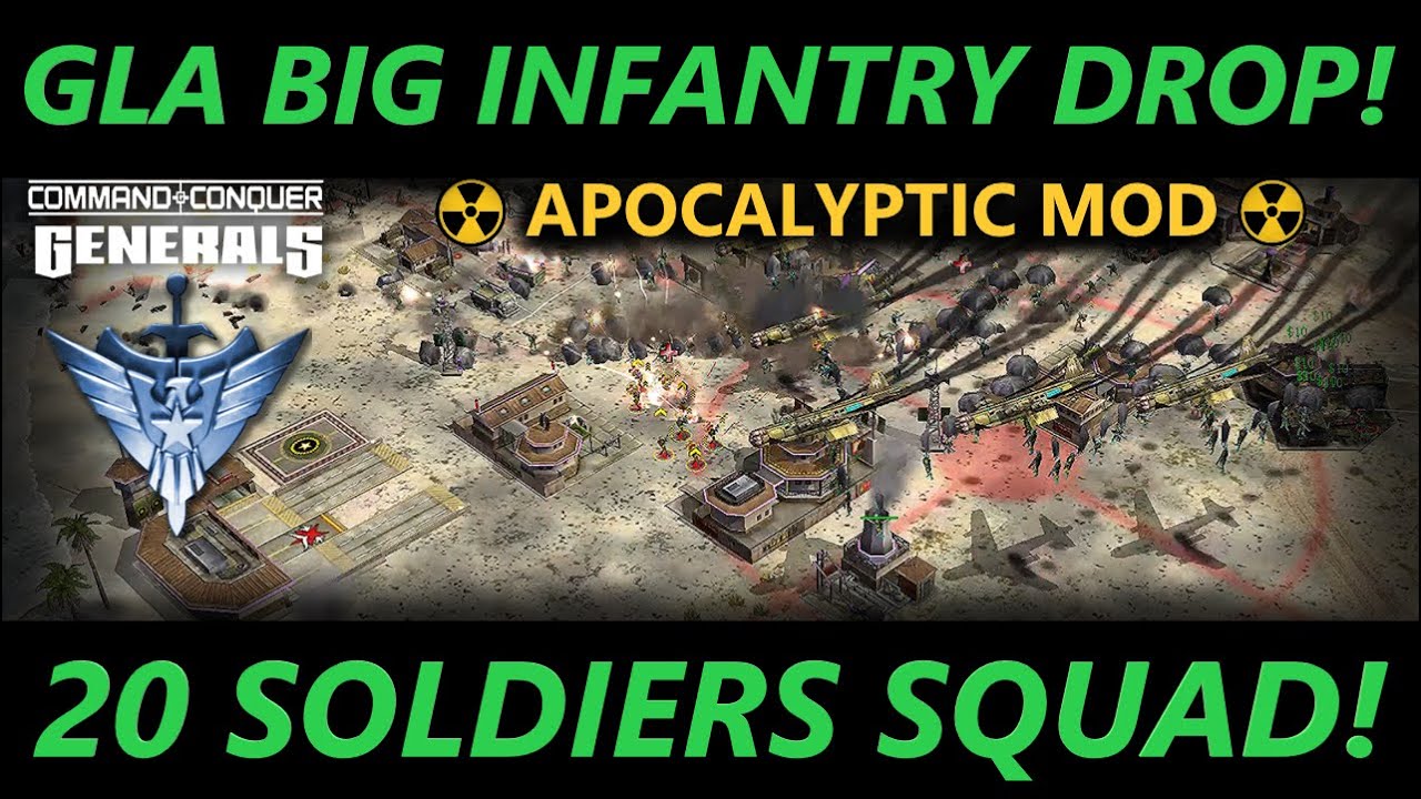 BIG INFANTRY DROP! Command & Conquer TM Generals Zero Hour 2023 ...