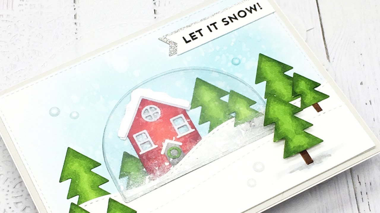 How to Create a Snow Globe Scene - YouTube