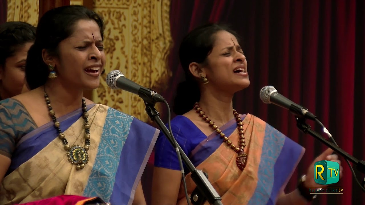 Carnatic Music l Akkarai Sisters | Cleveland Thyagaraja Festival ...
