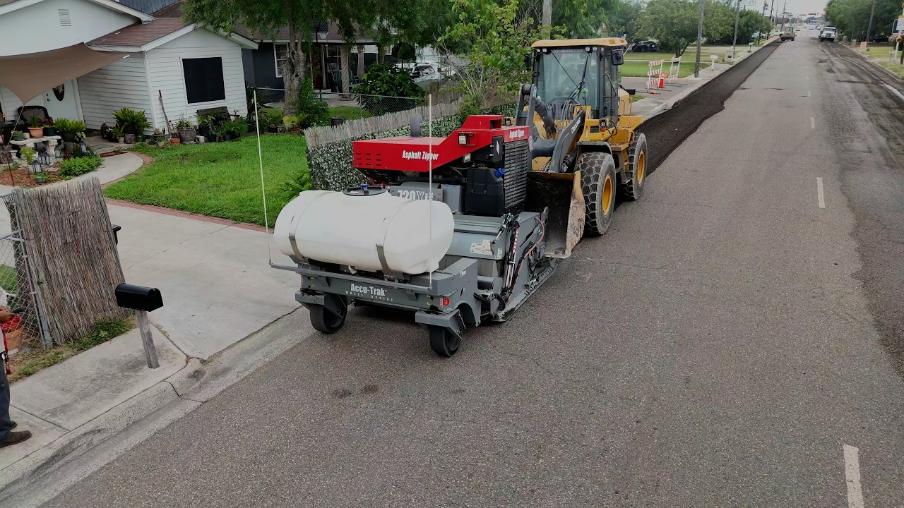 Cut Road Repair Costs by 70% – Asphalt Zipper® in Action (Weslaco, TX ...