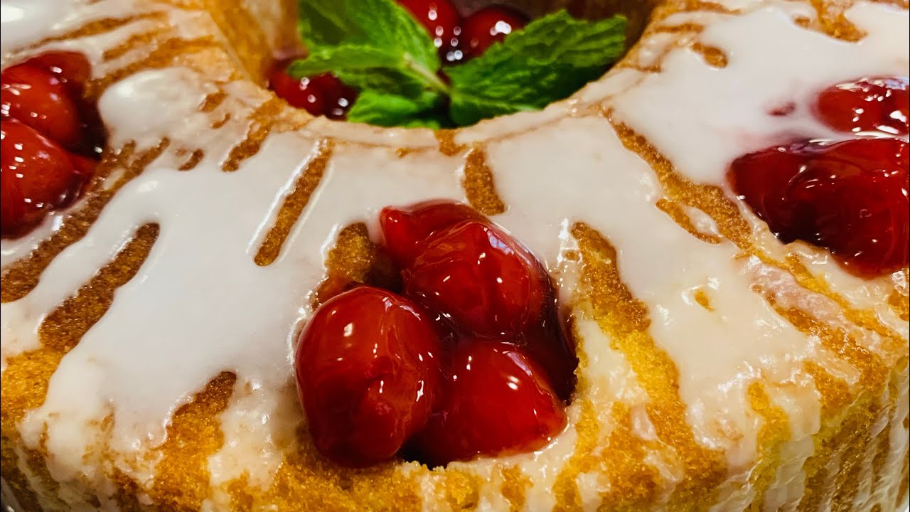 Ultimate Cherry 7up Pound Cake Recipe - YouTube