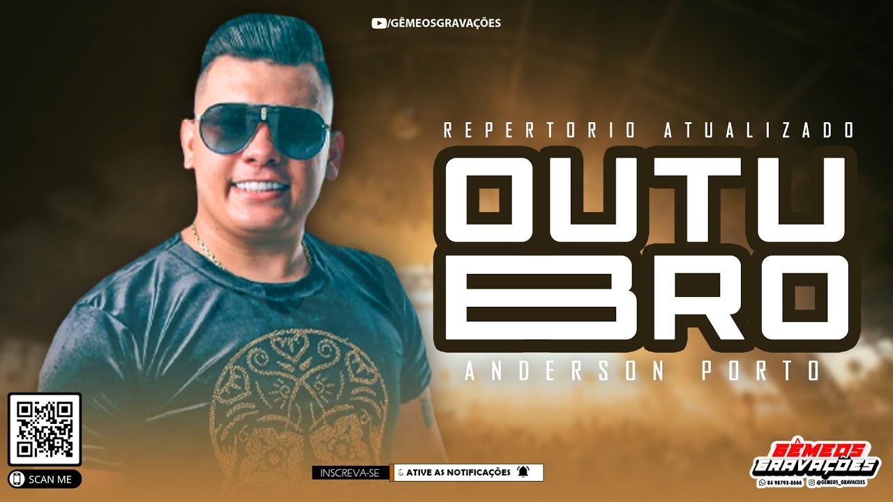 ANDERSON PORTO - CD PROMOCIONAL OUTUBRO 2022 ( MUSICAS NOVAS ) - YouTube