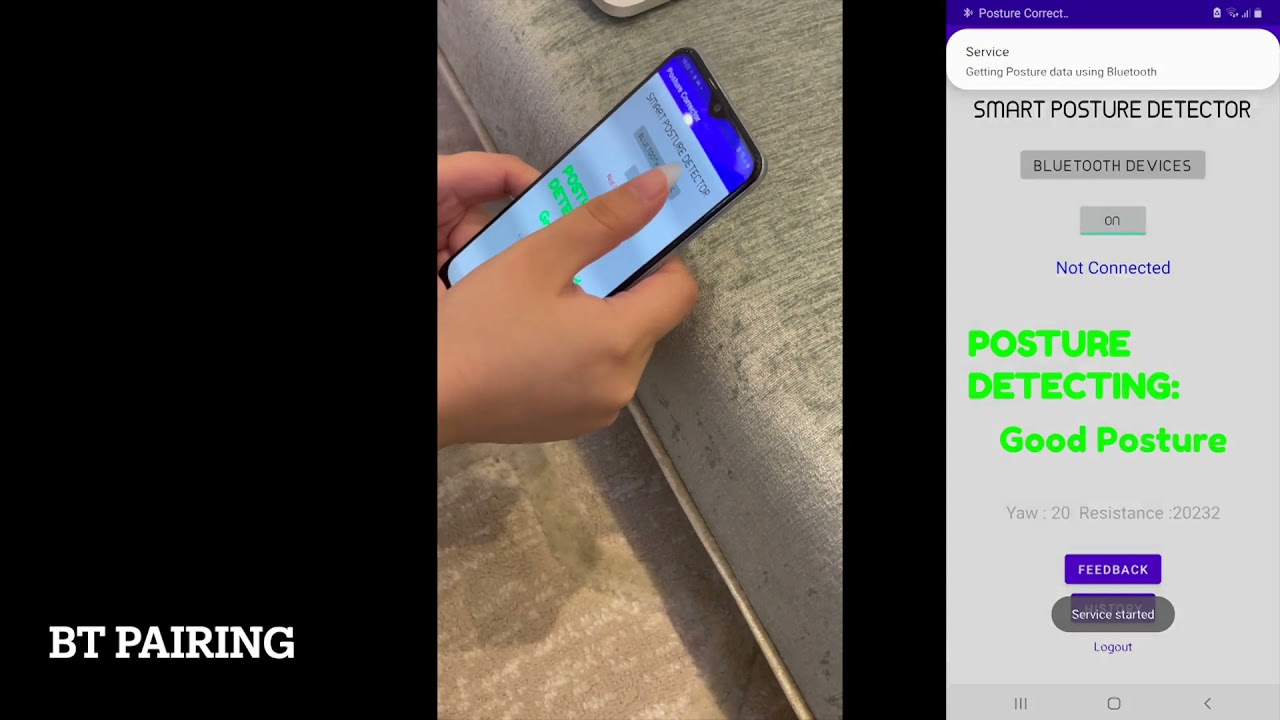 Project S2021 10 Smart Posture Detector - YouTube