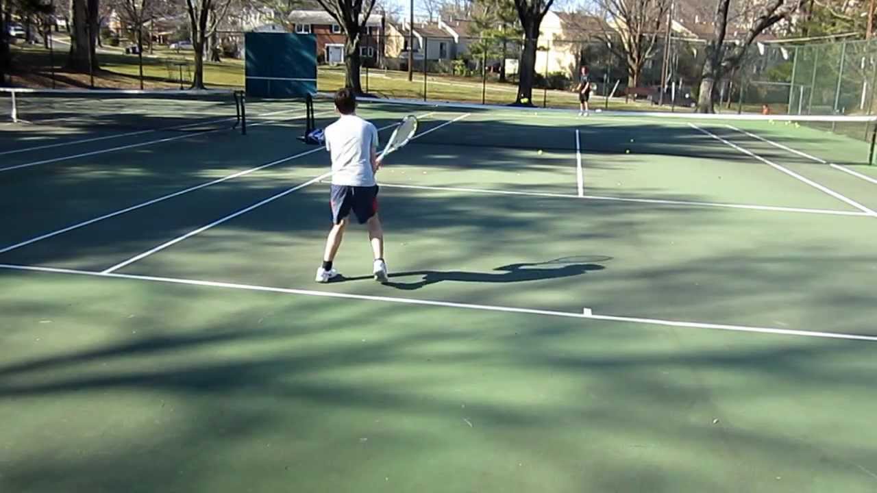 Lyon Jewett Tennis Lesson. Stefan- Backhand Diagnostic - YouTube