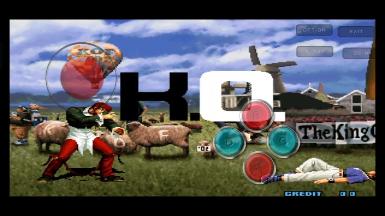 KOF 2002 game play - YouTube