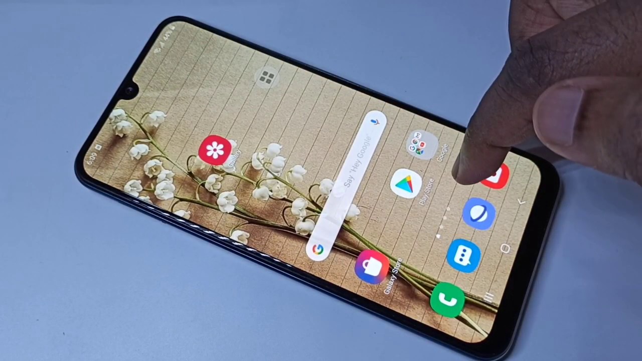 Samsung Galaxy A30s A30 A31 - How To Lock Apps and Hide - YouTube