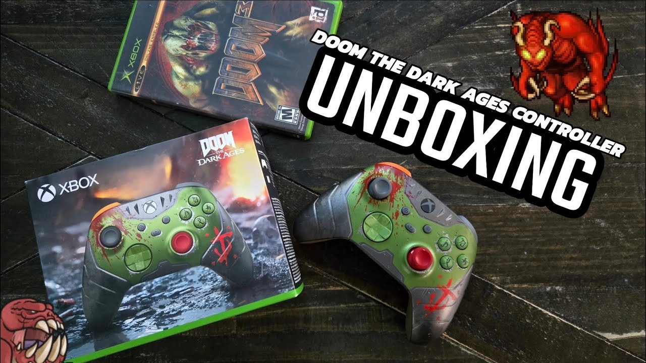 DOOM THE DARK AGES LIMITED EDITION CONTROLLER - YouTube