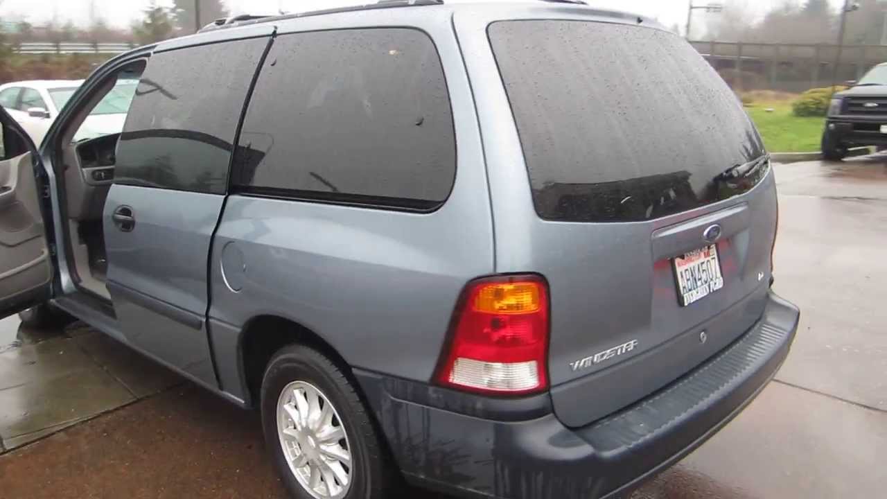 2000 Ford Windstar, Blue - STOCK# 19994A - Walk around - YouTube