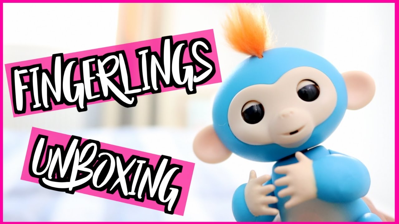 WowWee FINGERLINGS TOY MONKEY UNBOXING | HONEST REVIEW - YouTube