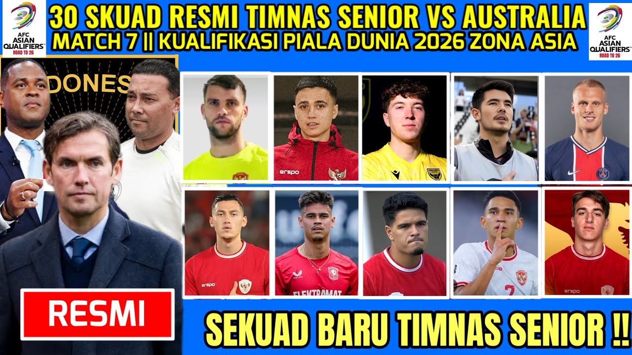 RESMI DI LATIH ALEX PASTOR & PATRICK KLUIVERT !! INILAH DAFTAR 30 ...