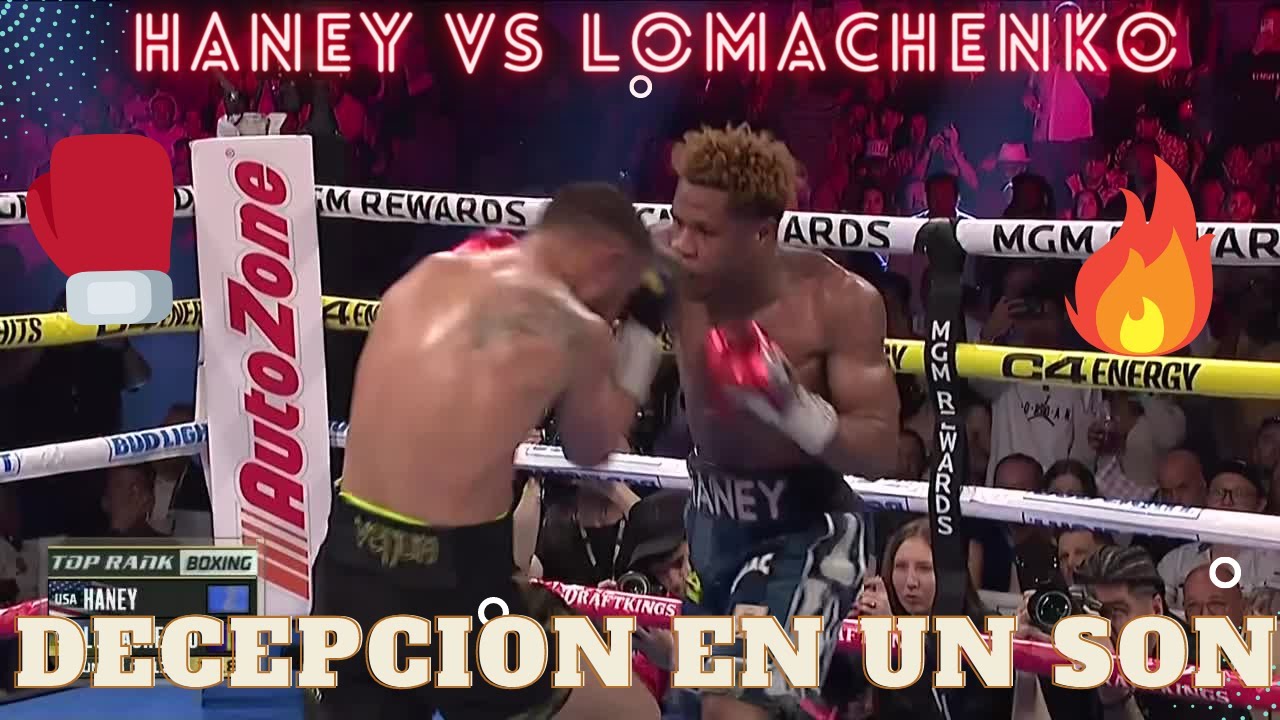 VASYL LOMACHENKO vs DAVIN HANEY: críticas hasta en la música - YouTube