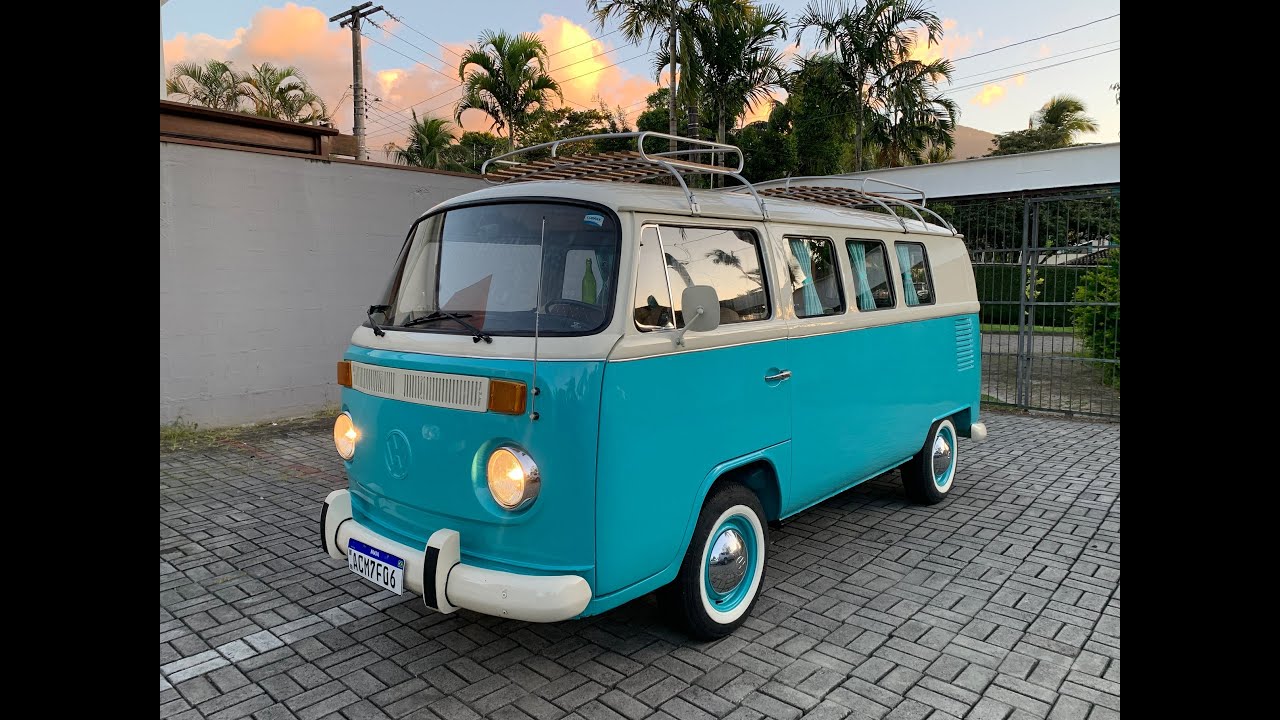 Vende-se VW Kombi Motorhome Camper Kombihome Azul – 1976 Impecável! R ...