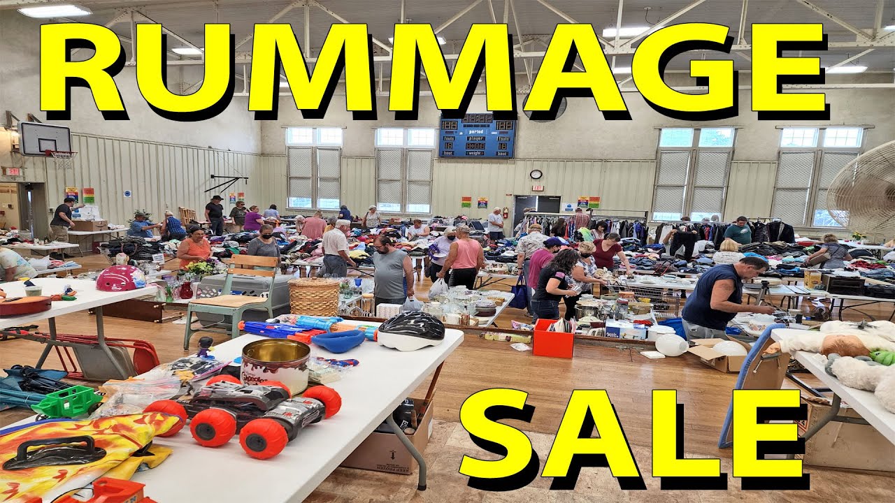 $10 FILL A BAG RUMMAGE SALE! | eBay Sourcing & Reselling - YouTube