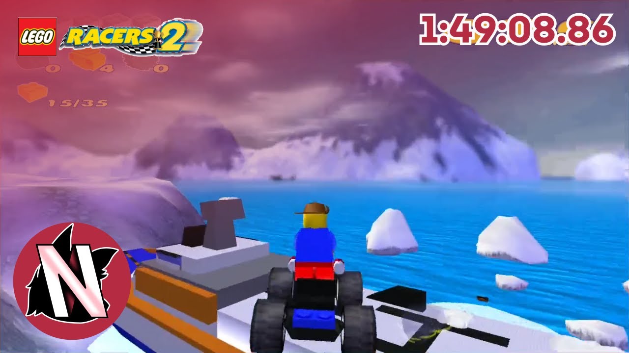 Nix Speedruns LEGO Racers 2: 100% in 1:49:08.86 [PB] - YouTube