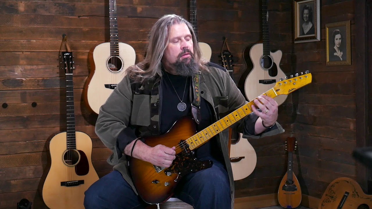 Bill Asher T Deluxe - Tobacco Burst #1136 - YouTube