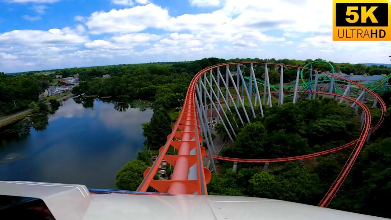 Steel Force POV 5K Morgan Hyper Coaster (Highest Quality) Dorney Park ...