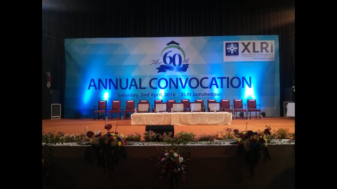 XLRI Jamshedpur 60th Annual Convocation Part 4 - YouTube