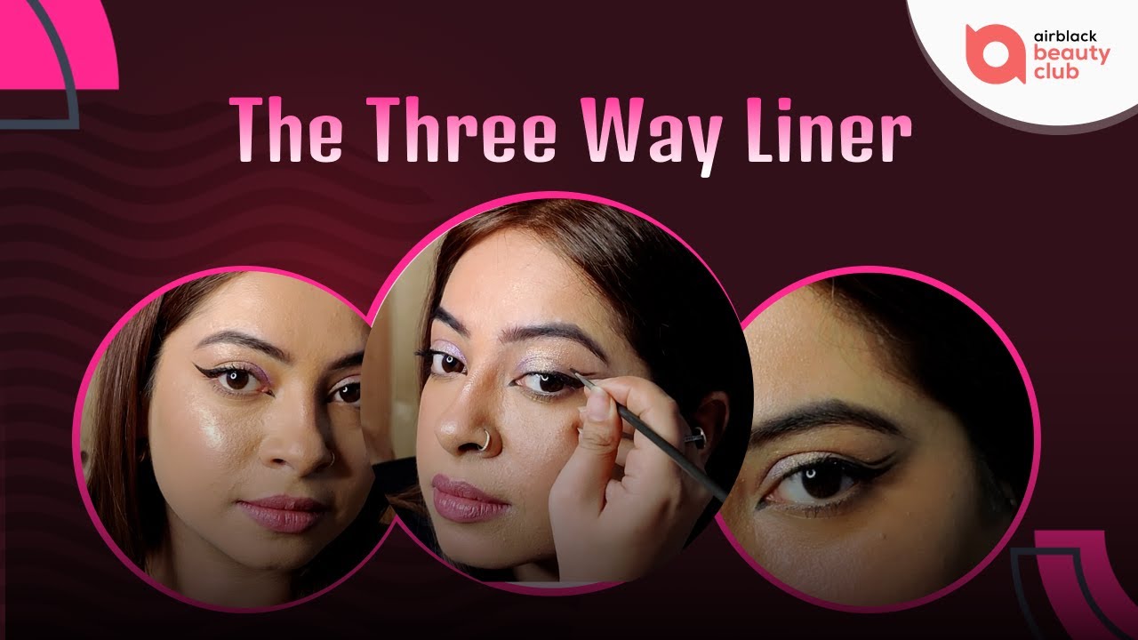 The Three Way Liner I Step By Step Eye Makeup Tutorial - YouTube