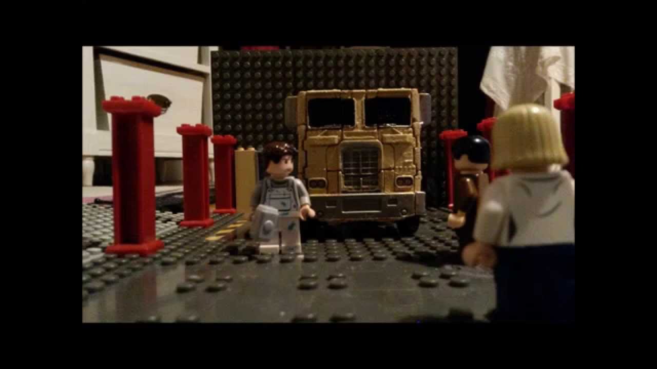 Transformers cade meet optimus prime scene stop motion - YouTube