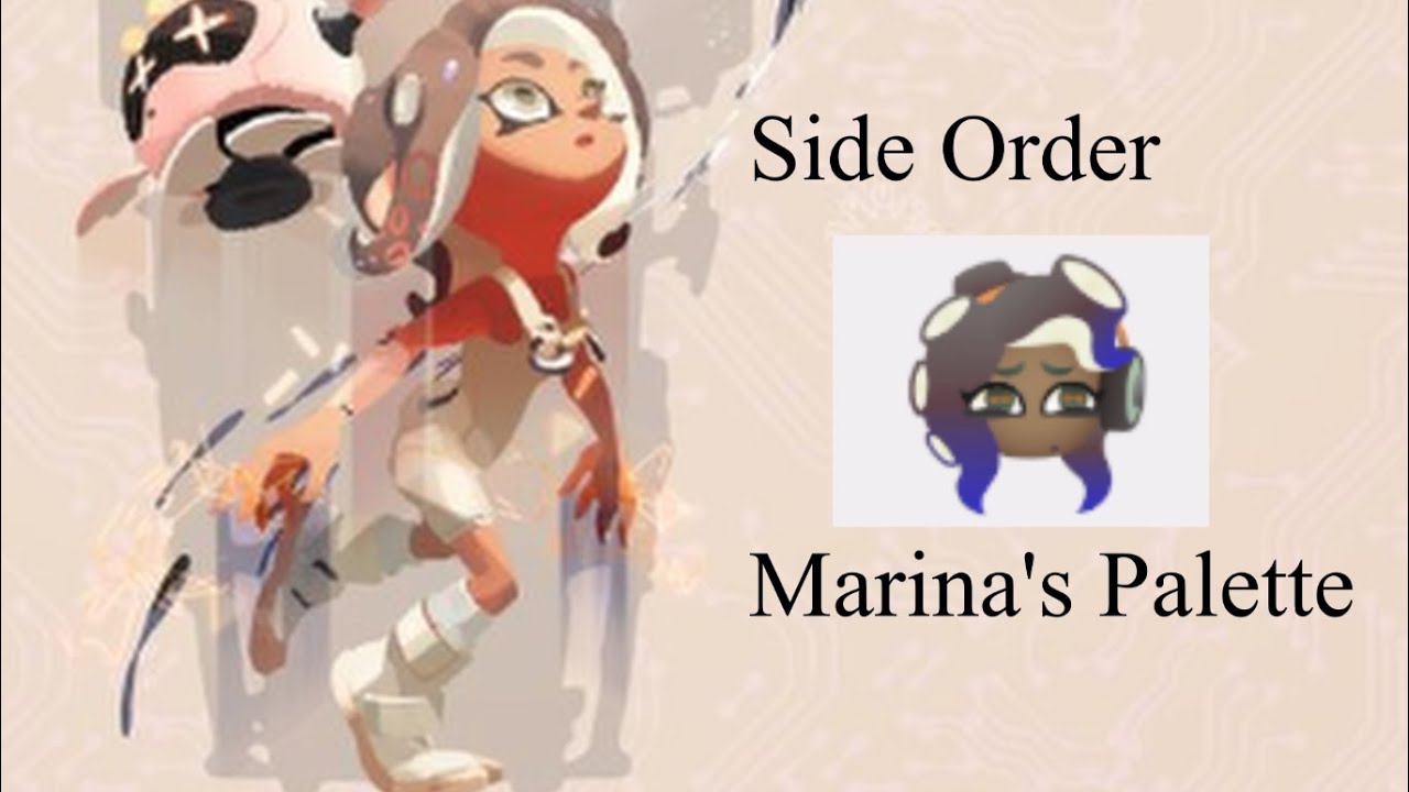 Splatoon Side Order ( Marina's Palette ) - YouTube