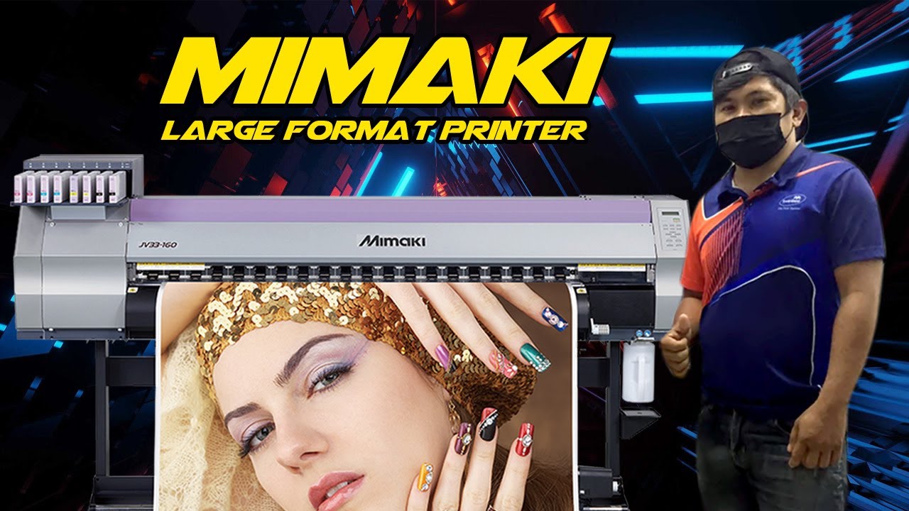 MIMAKI LARGE FORMAT PRINTING MACHINE | SUPER FINE - YouTube