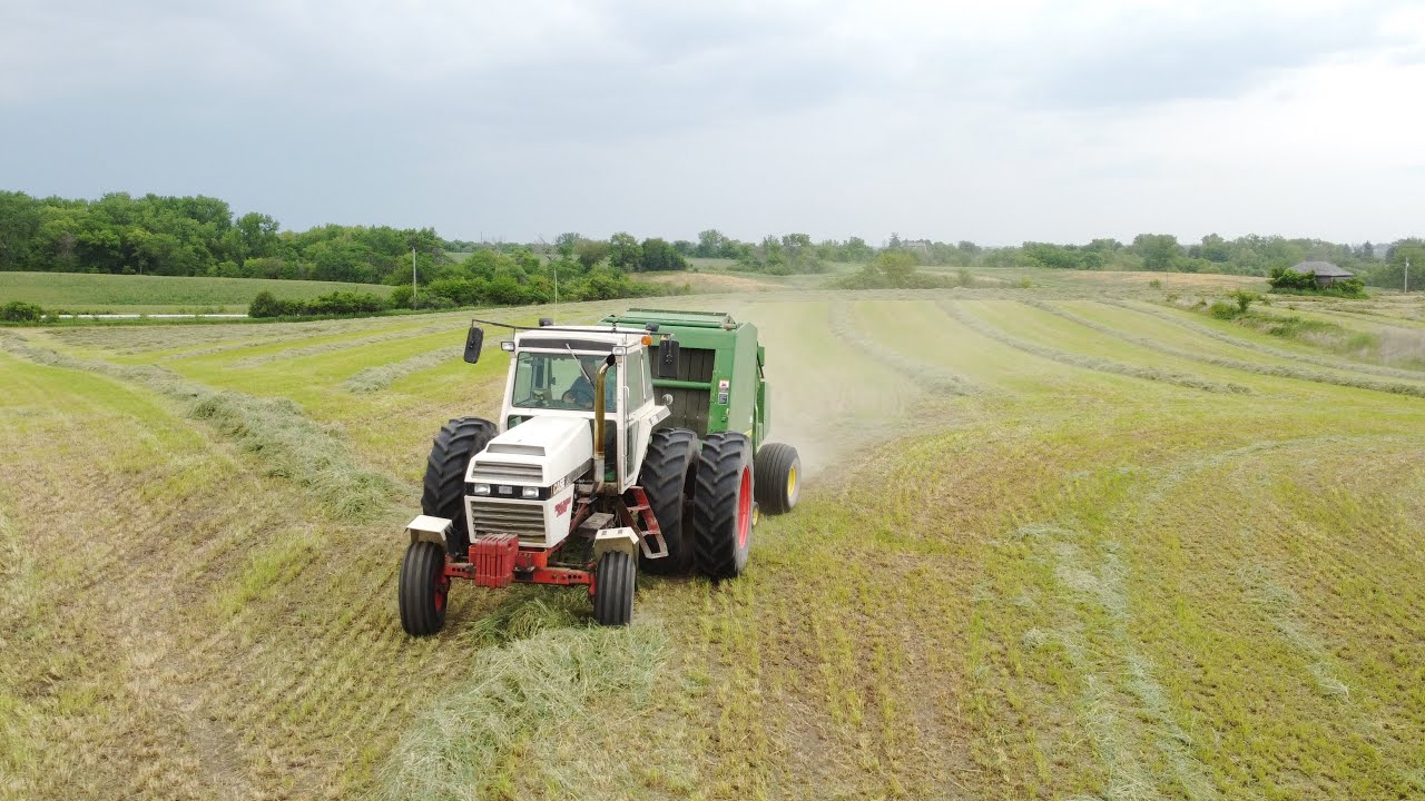Hay rain or shine! - YouTube