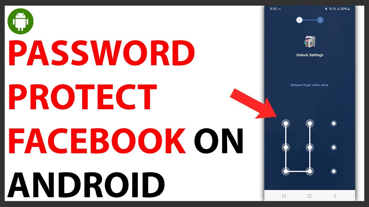 How to Password Protect Facebook on Android [QUICK GUIDE] - YouTube