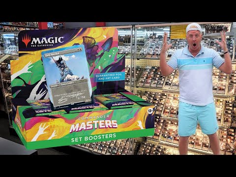 Autographed Artist Cards in Commander Masters Set Boosters?! - YouTube