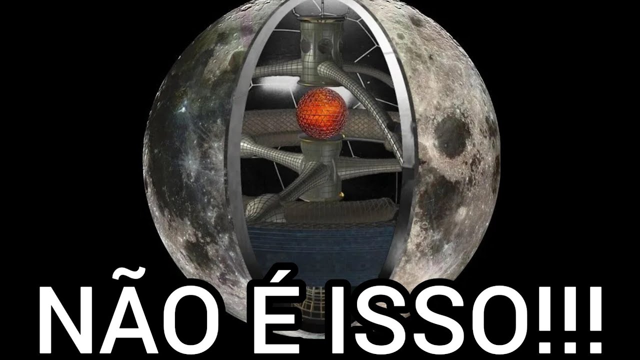 CIENTISTAS FINALMENTE DESCOBREM O QUE EXISTE DENTRO DA LUA!!! - YouTube