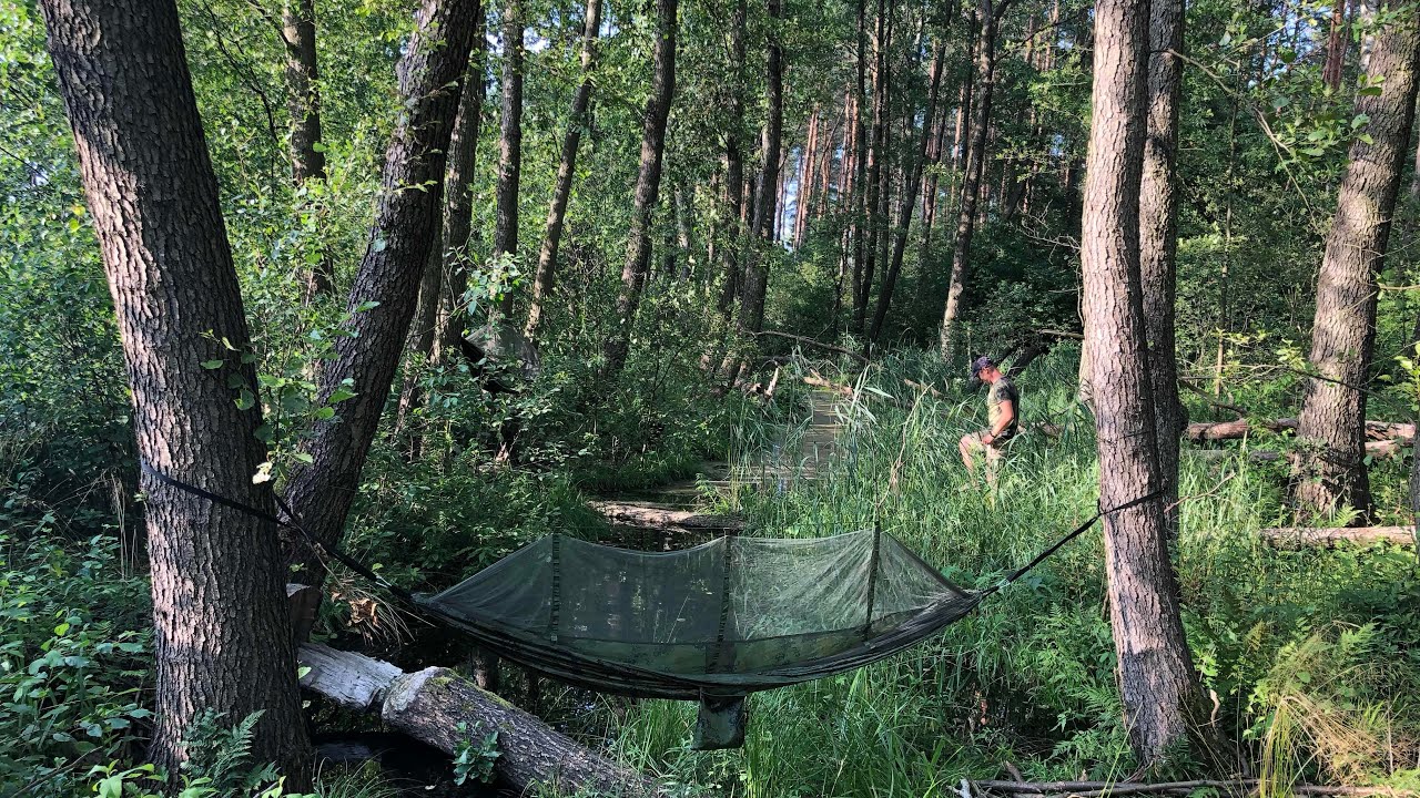 Outdoor in Bush | Overnight sleep in Forest | My Self Bushcraft # ...