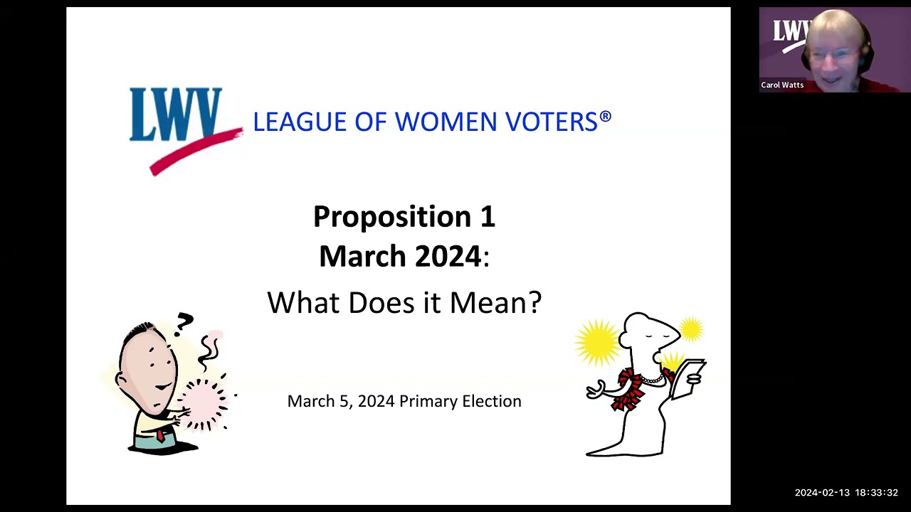 Pros Cons Of Proposition 1 YouTube Pros Cons Of Proposition 1 YouTube