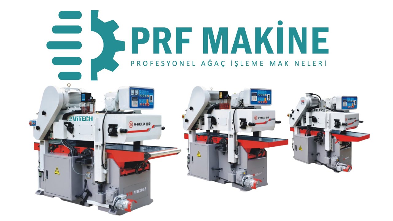 VH-MB2063 ALT ÜST KALINLIK MAKİNESİ - PRF MAKİNE - YouTube