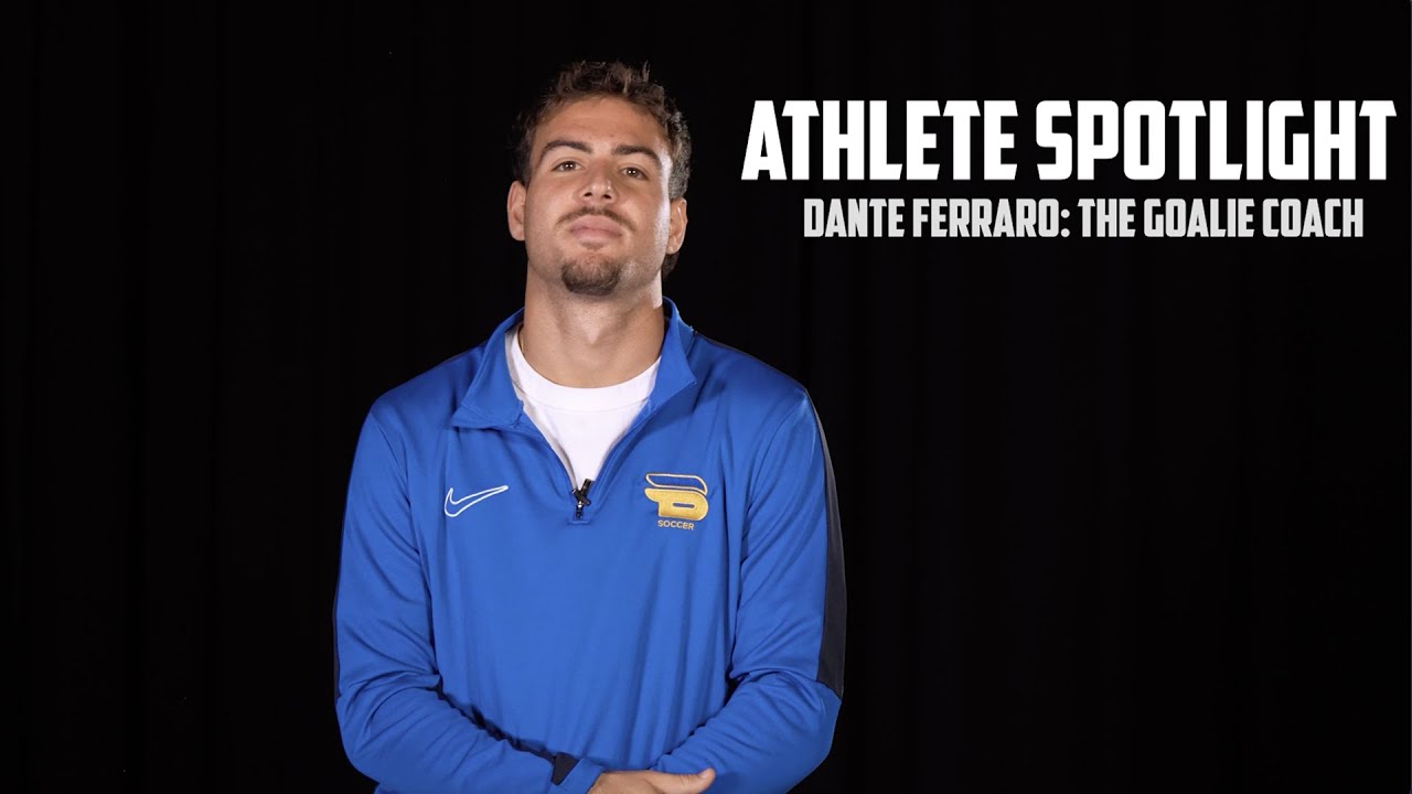 Athlete Spotlight | Dante Ferraro: The Goalie Coach - YouTube