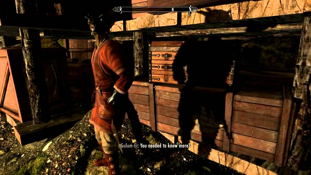 Skyrim Part 177 | Failing to Sneak, Cornering Lizard Man, and Reporting ...