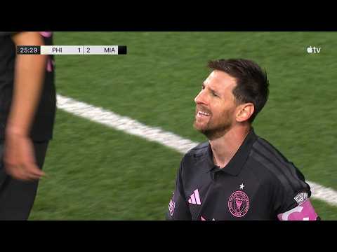 Messi Hits FILTHY Stutter Step Scores Tiebreaker Goal vs. Philadelphia Union!