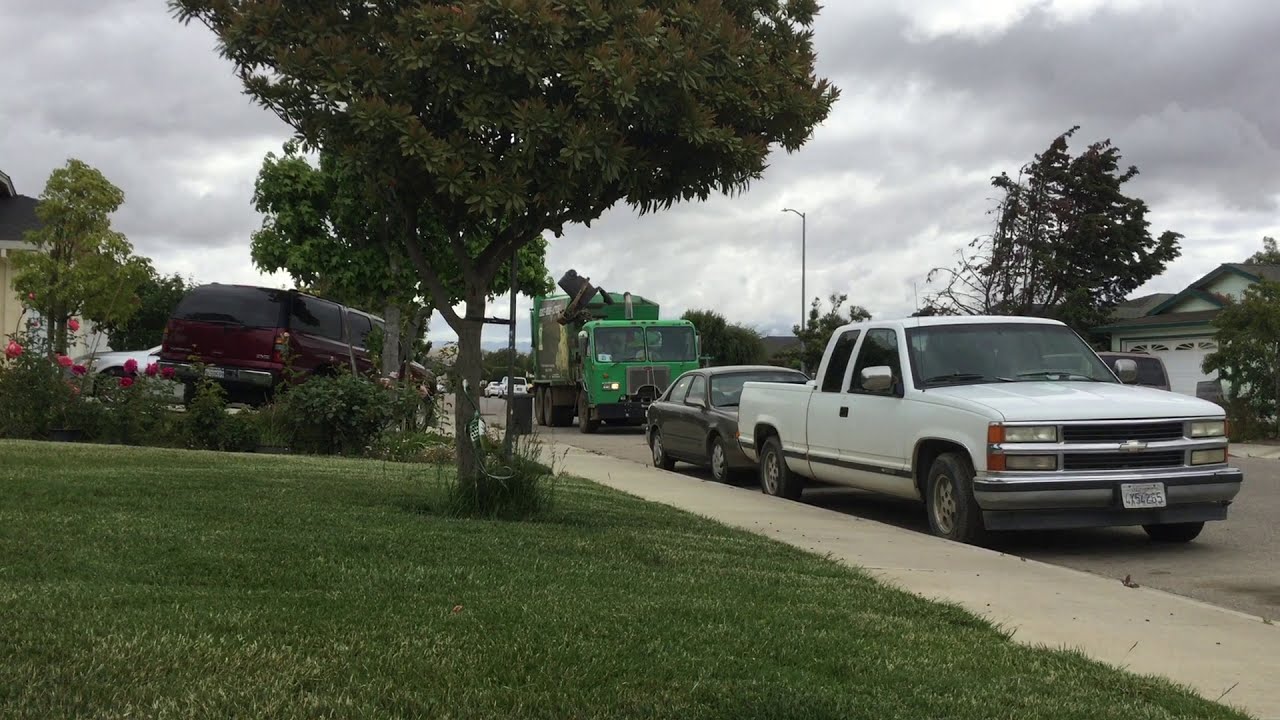 Greenfield Garbage Truck #14 - YouTube