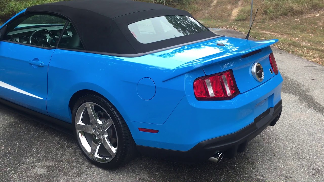 Beautiful Roush 427r Mustang - YouTube