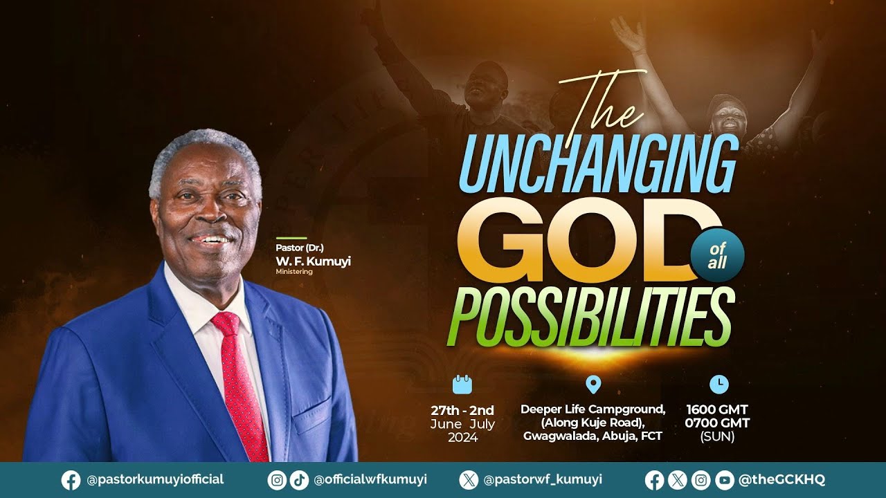 The Present Possibilities of God's Grace for all People || Day 1 || God ...