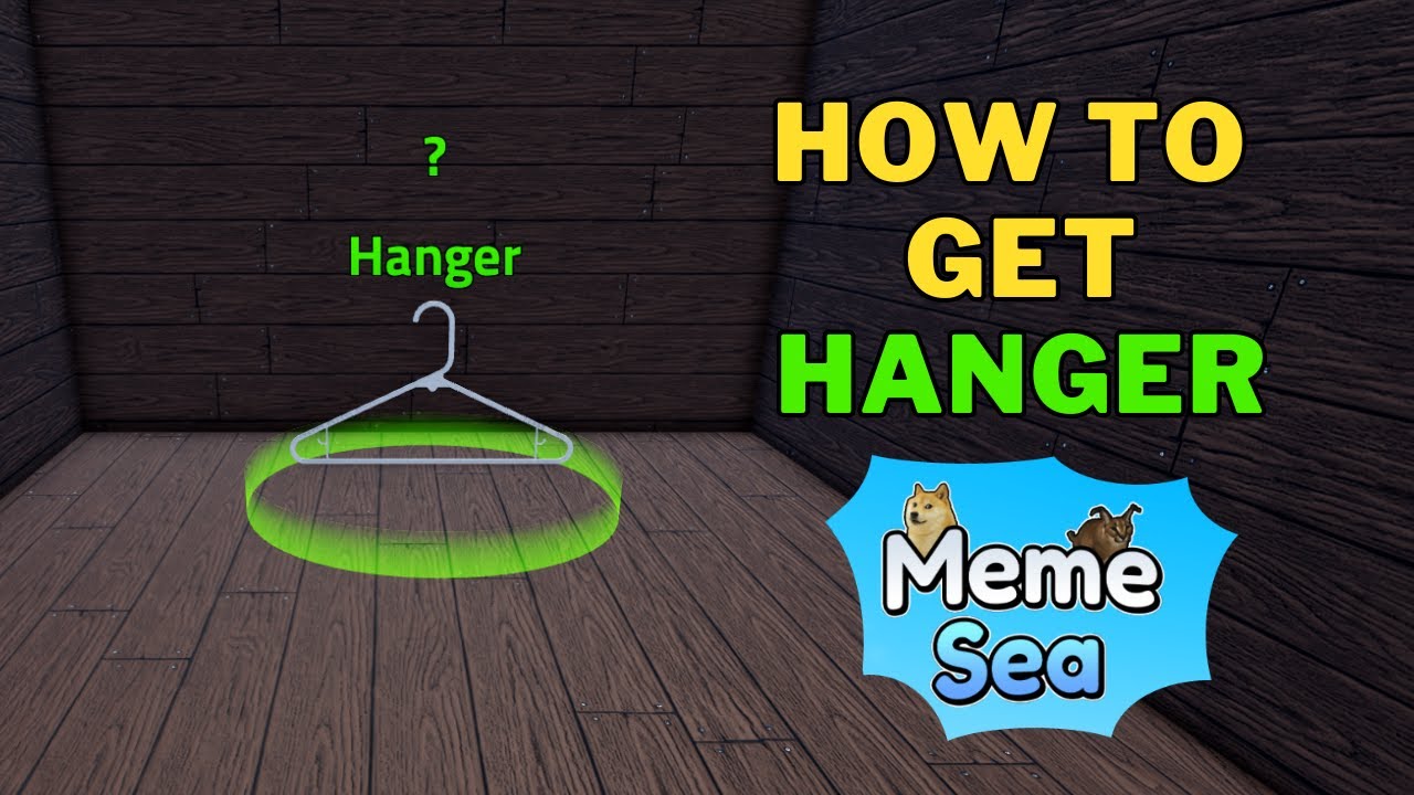 How To Get Hanger in Meme Sea | Hanger Location Meme Sea - YouTube