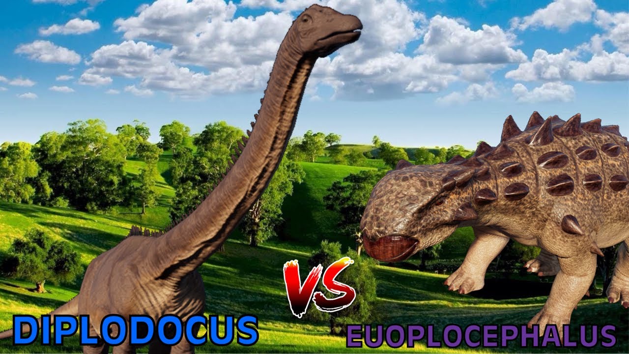 Diplodocus vs Euoplocephalus | Dinosaur Deathmatch Fight [S2E9] - YouTube
