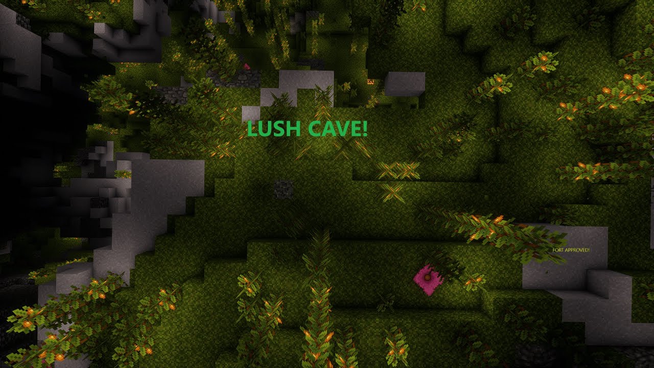 Lush Cave. (Minecraft) - YouTube