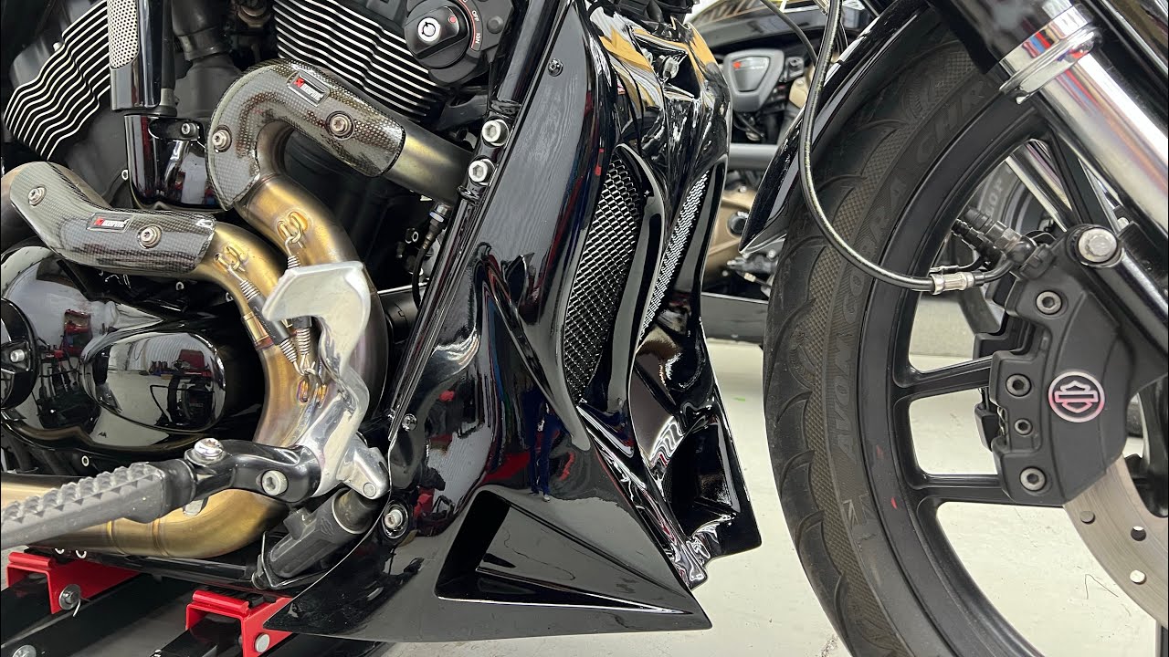 V-Rod Radiator Cover Installation & Brake Reservoir Relocation Made ...