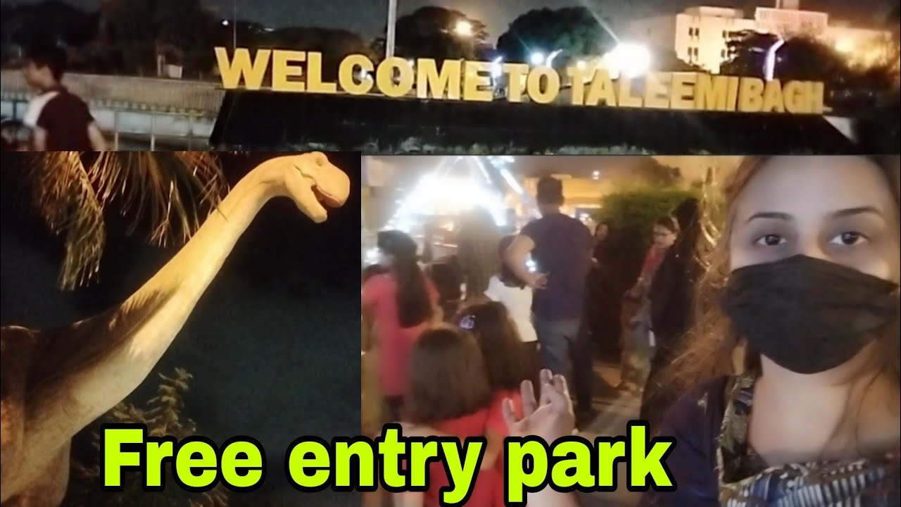 Taleemi bagh Karachi | taleemi bagh full video #taleemibagh #park # ...