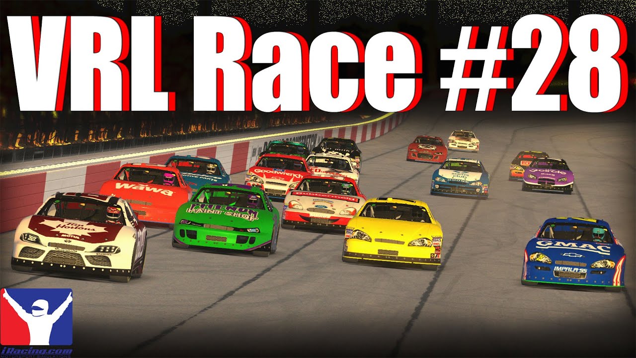 VRL Season 4 Race 28 | ARCA Cars @ Darlington | iRacing - YouTube