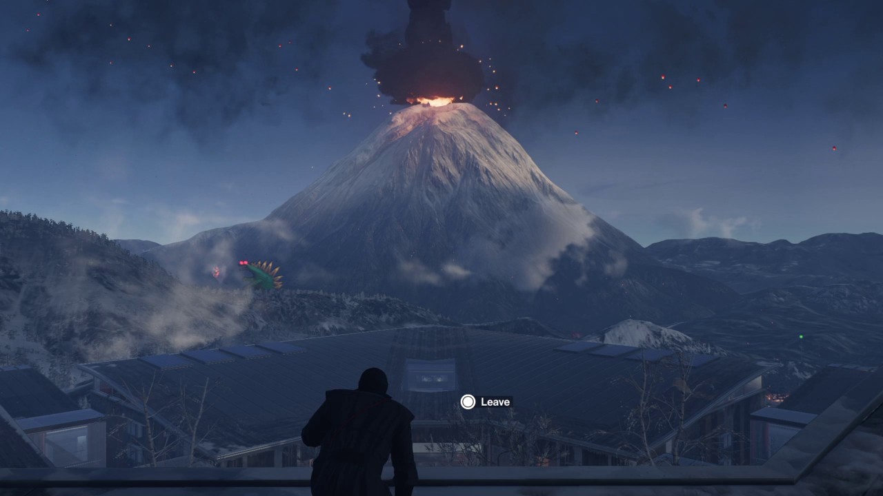 HITMAN Volcano & Godzilla Easter eggs simultaneously - YouTube