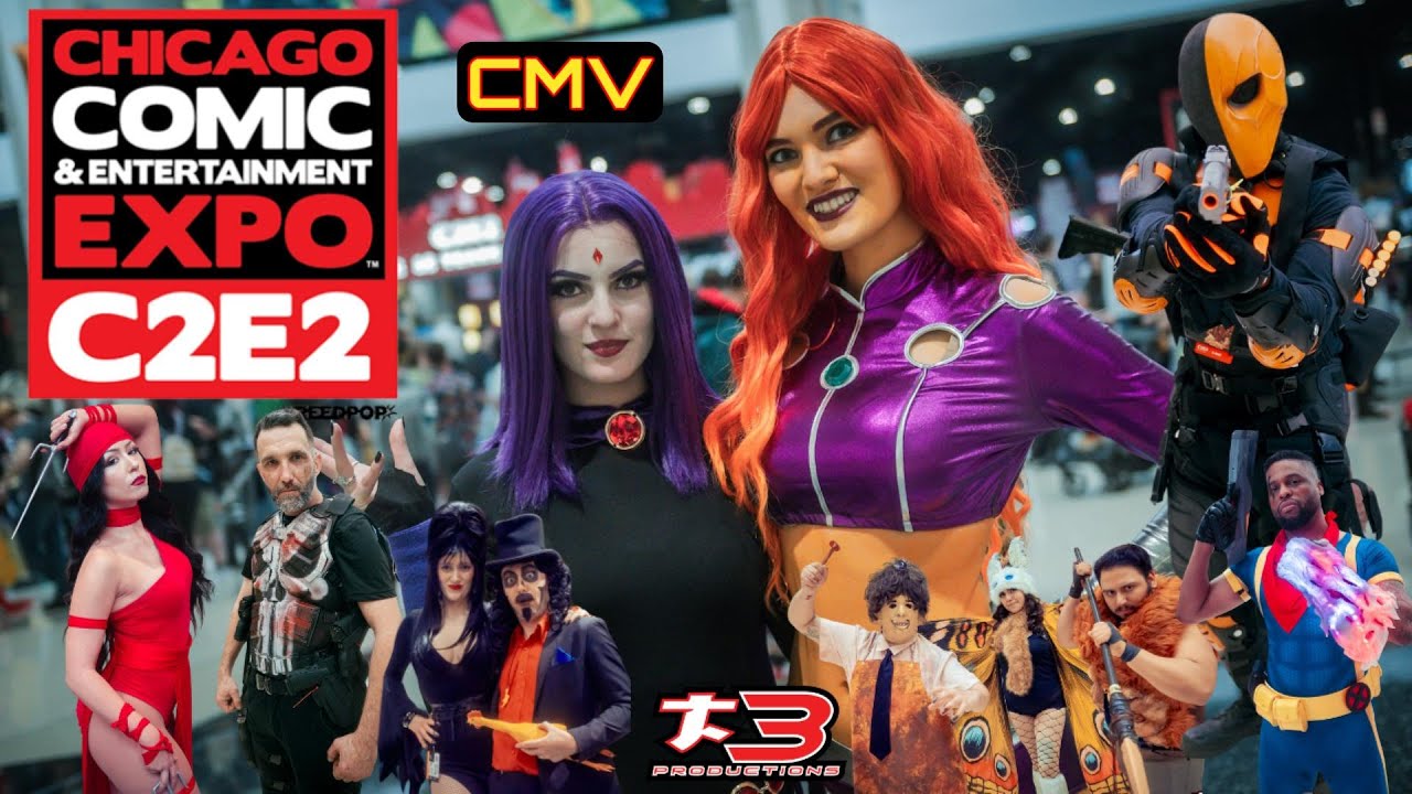 Chicago Comic & Entertainment Expo 2024 | C2E2 | CMV 4K - YouTube