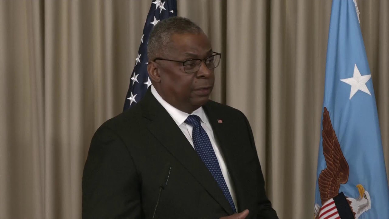 Pentagon Officials Hold Press Conference on Ukraine and Russia I LIVE ...