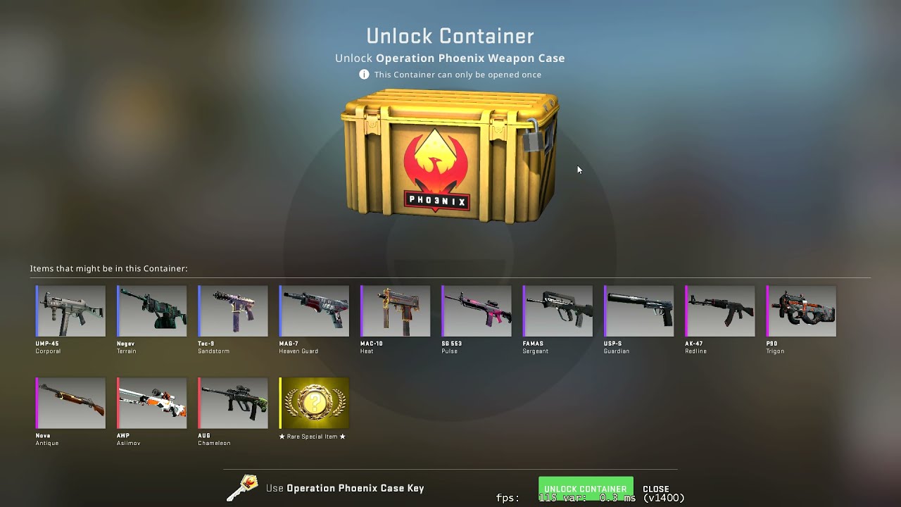 Operation phoenix case unboxing... - YouTube