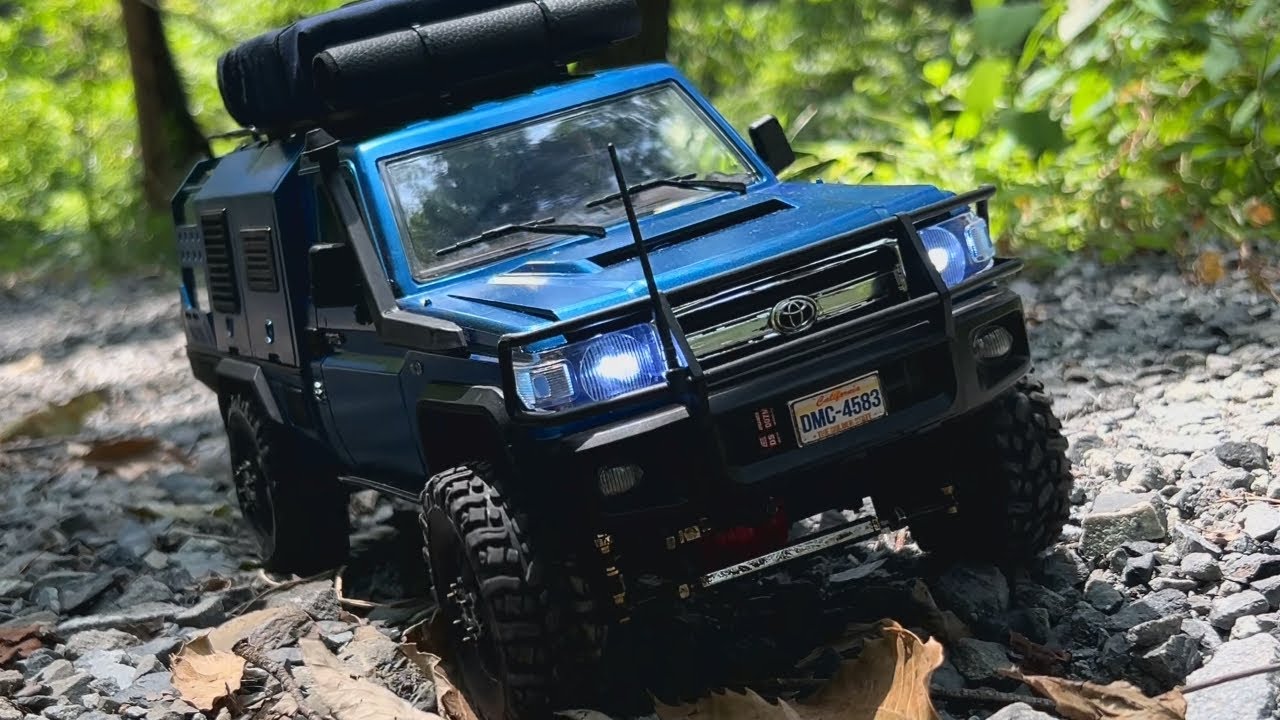 【MN MODEL】MN82S TOYOTA LAND CRUISER LC79 ☆Trail running - YouTube